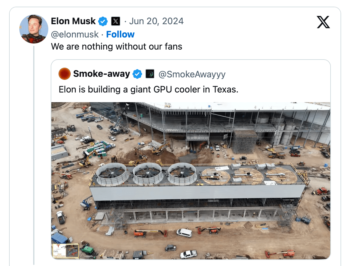 Tesla Builds $10 Billion AI Gigafactory (photo) - Wyatt Investment Research